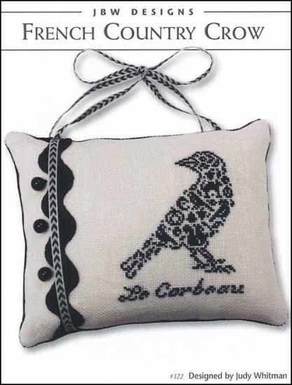 French Country Crow by JBW Designs Counted Cross Stitch Pattern | The ...