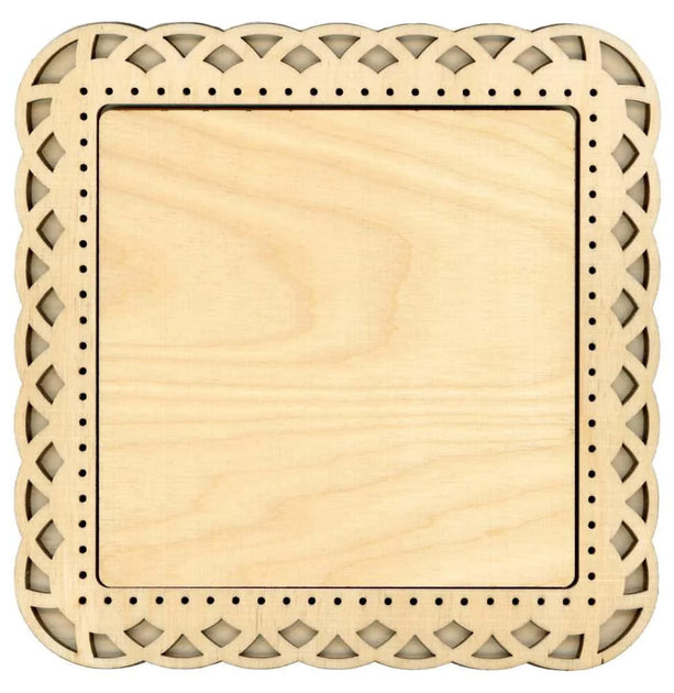 Wooden Square Weaving Frame - Medium for Cross Stitch from MP Studia ...